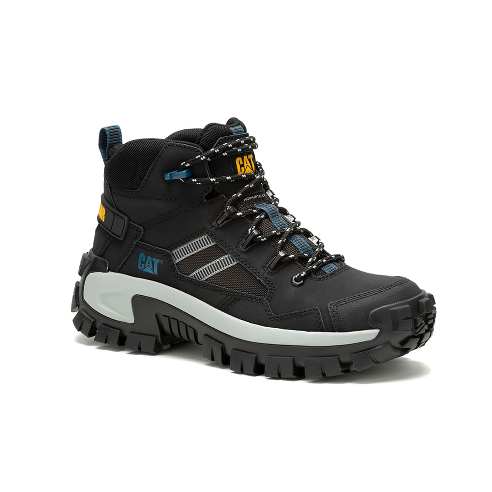 Bota Caterpillar Original Invader Mid Vent Black - Preta